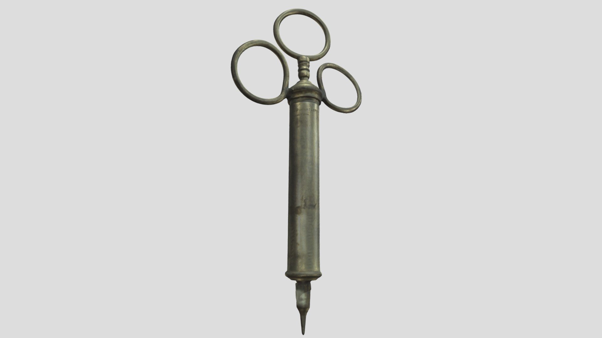 Codman & Shurtleff syringe, c. 1880s - 3D model by ais1 [151dd55 ...