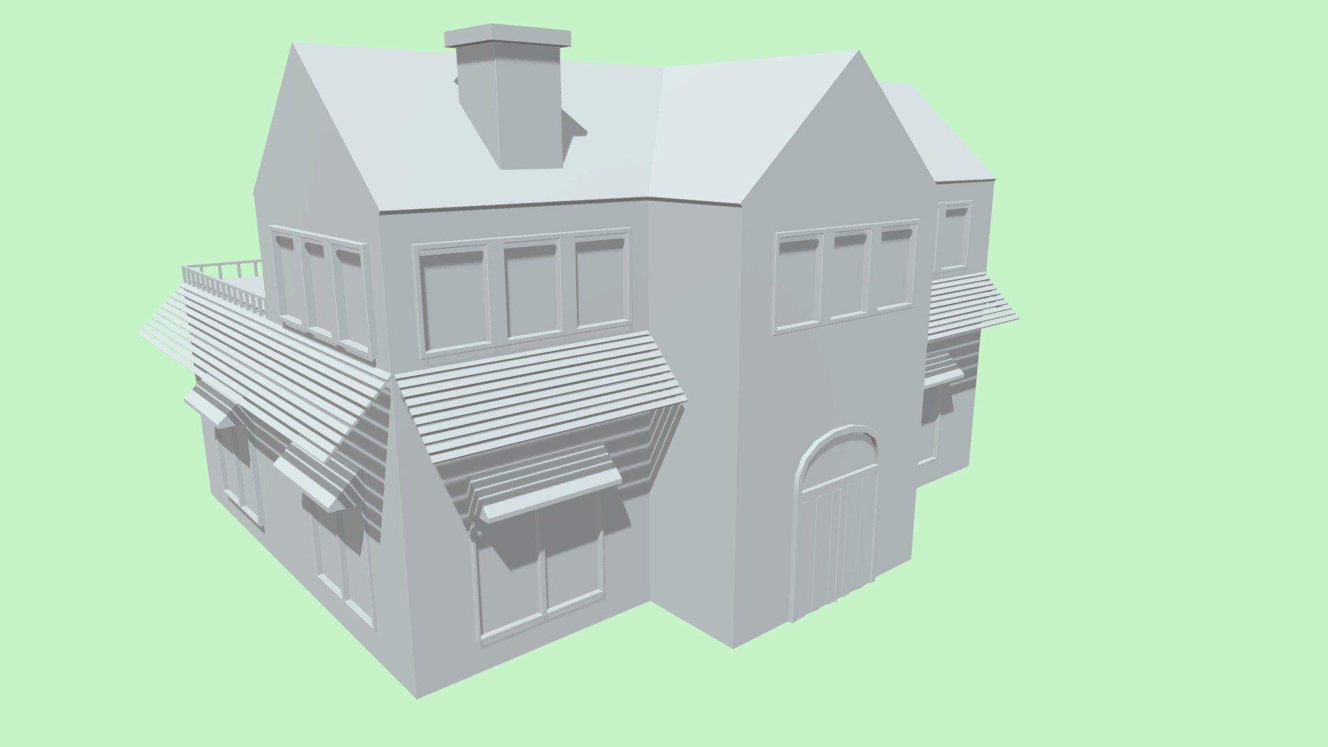 Building New - Download Free 3D model by Vladyslav Holhanov ...