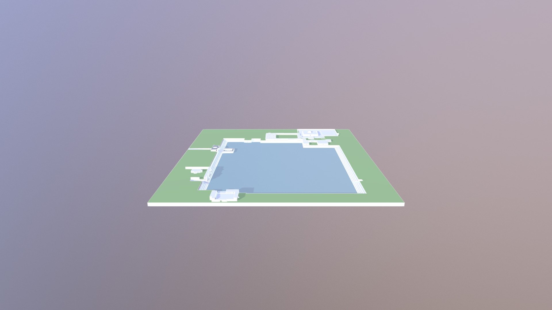 FINAL SARKHEJ ROZA MODEL - 3D model by parikshit9 [151ed12] - Sketchfab