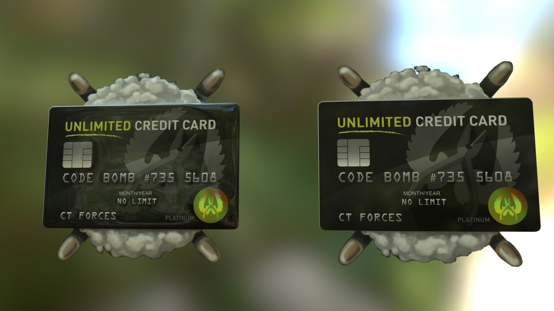 Sticker-CT CREDIT CARD - 3D model by Government (@humbum) [151fb27 ...