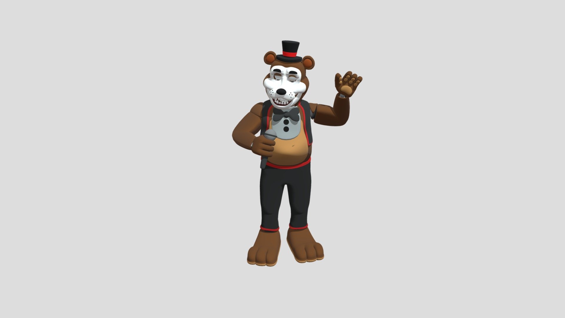 vintage+freddy - Download Free 3D model by Ofalmet [151fc16] - Sketchfab