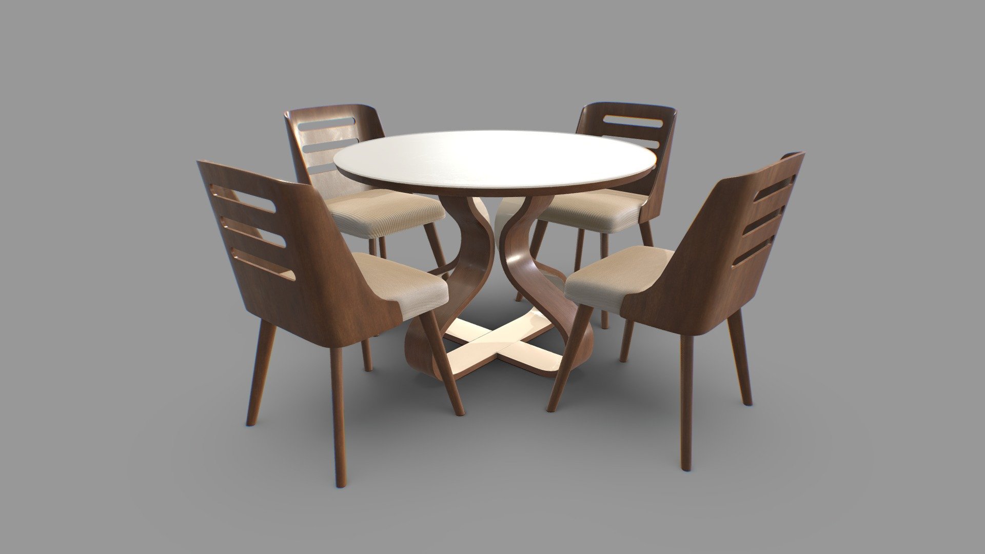 Diner Table - Buy Royalty Free 3D model by operario [152013d ...