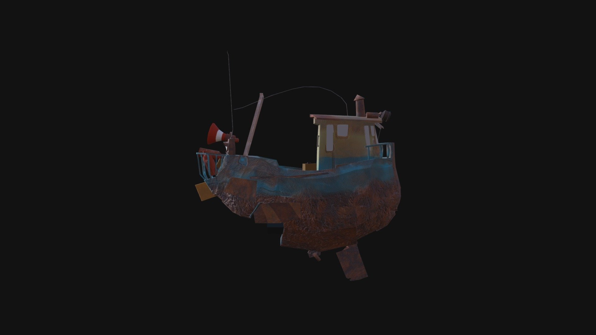 Barco - 3D model by Juanse Laguens (@jsl0309) [1520b40] - Sketchfab