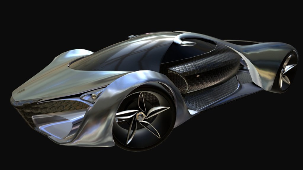 Car-concept - 3D model by Alberyl [15215ca] - Sketchfab