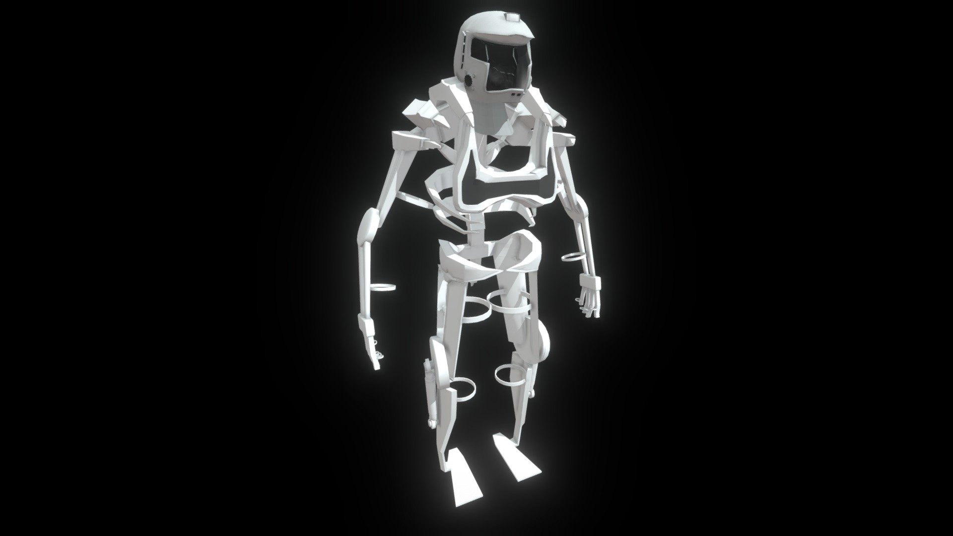 Exoskeleton - Download Free 3D model by CharzyXD [15219de] - Sketchfab