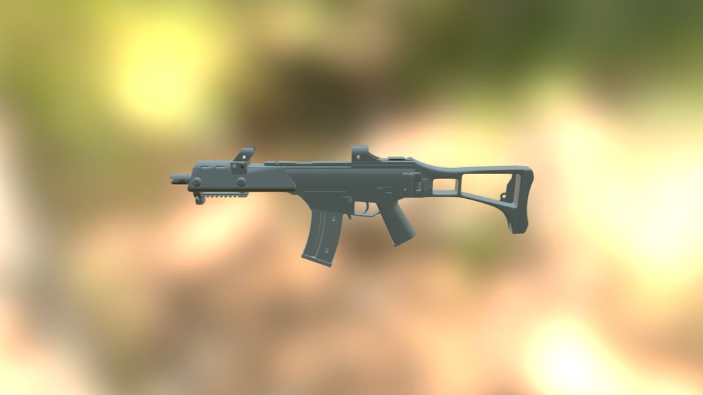 G36 Mockup - 3D model by xceptionzero [1521ac7] - Sketchfab