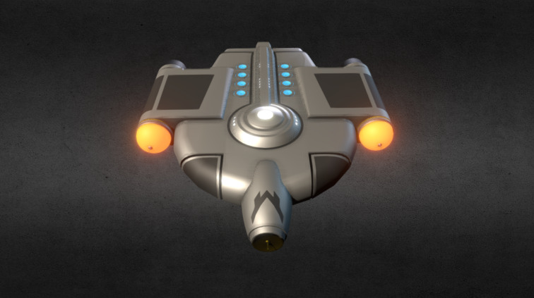 TOS Style Defiant (AKA Experiment 31-A) - 3D model by Soran77 [1525600 ...