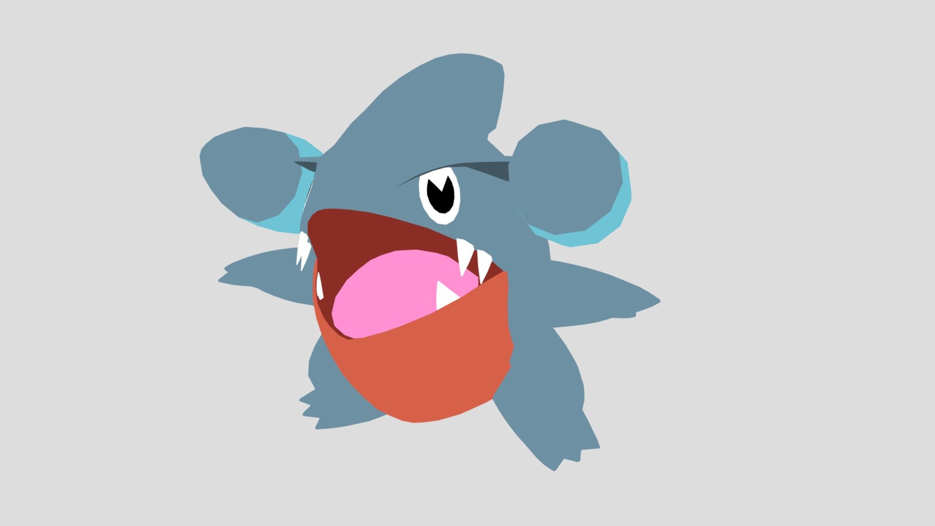 Gible (Default pose) - Download Free 3D model by Mariokart07 [1526af8 ...