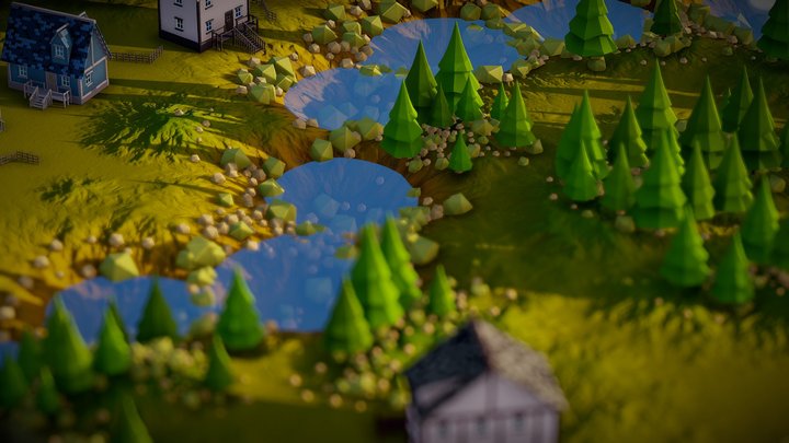Pond 3D models - Sketchfab