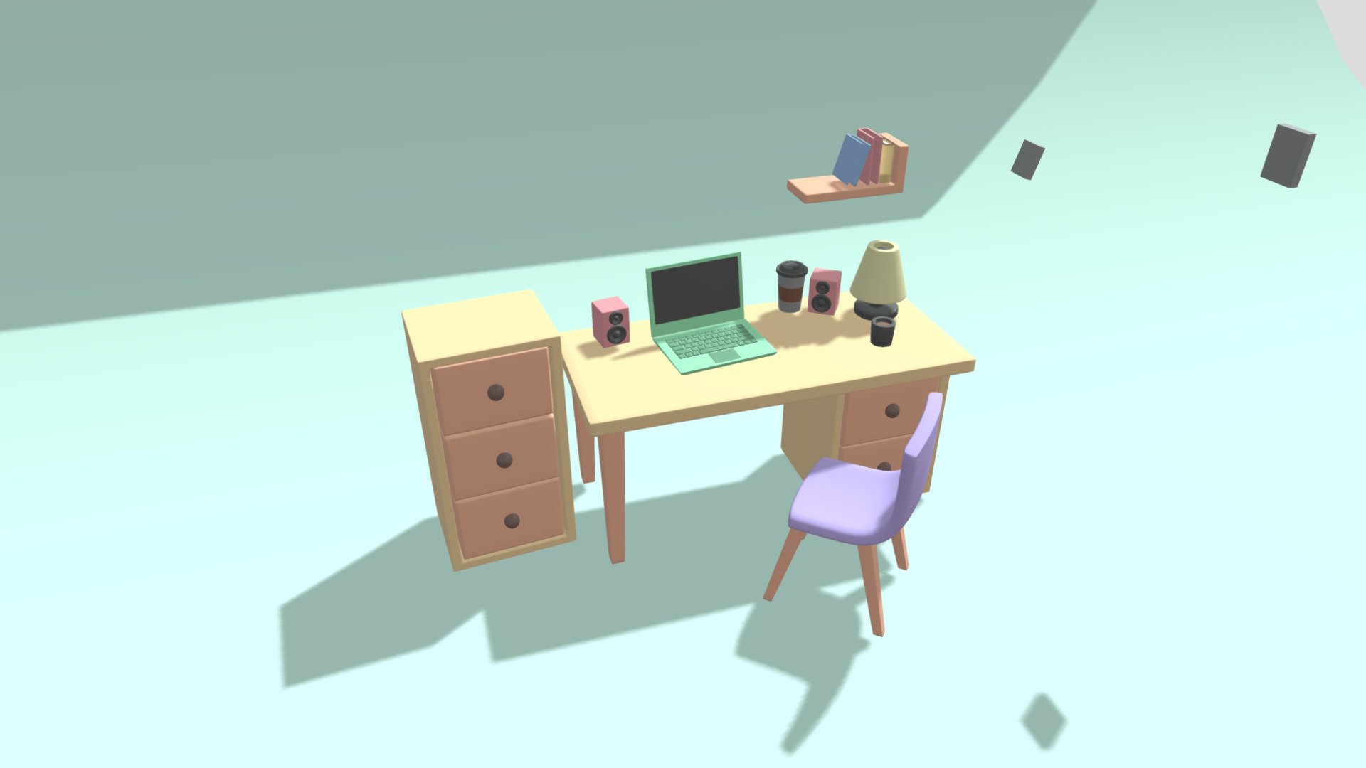 Animated Table Pop - 3D model by fathurahmanroby [1528404] - Sketchfab