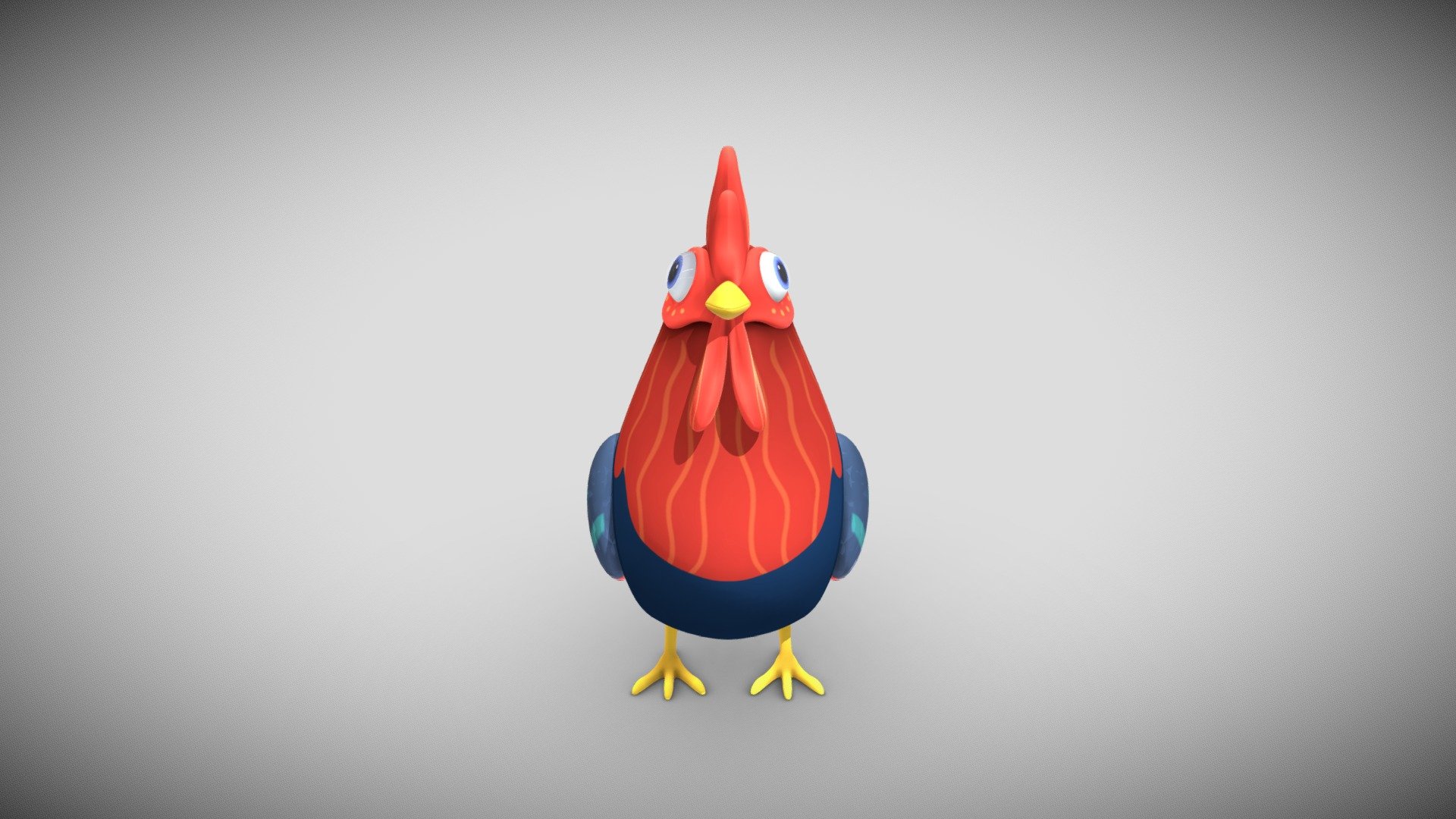 CHIKEN_001 - 3D model by dimaskuno [152ac0b] - Sketchfab