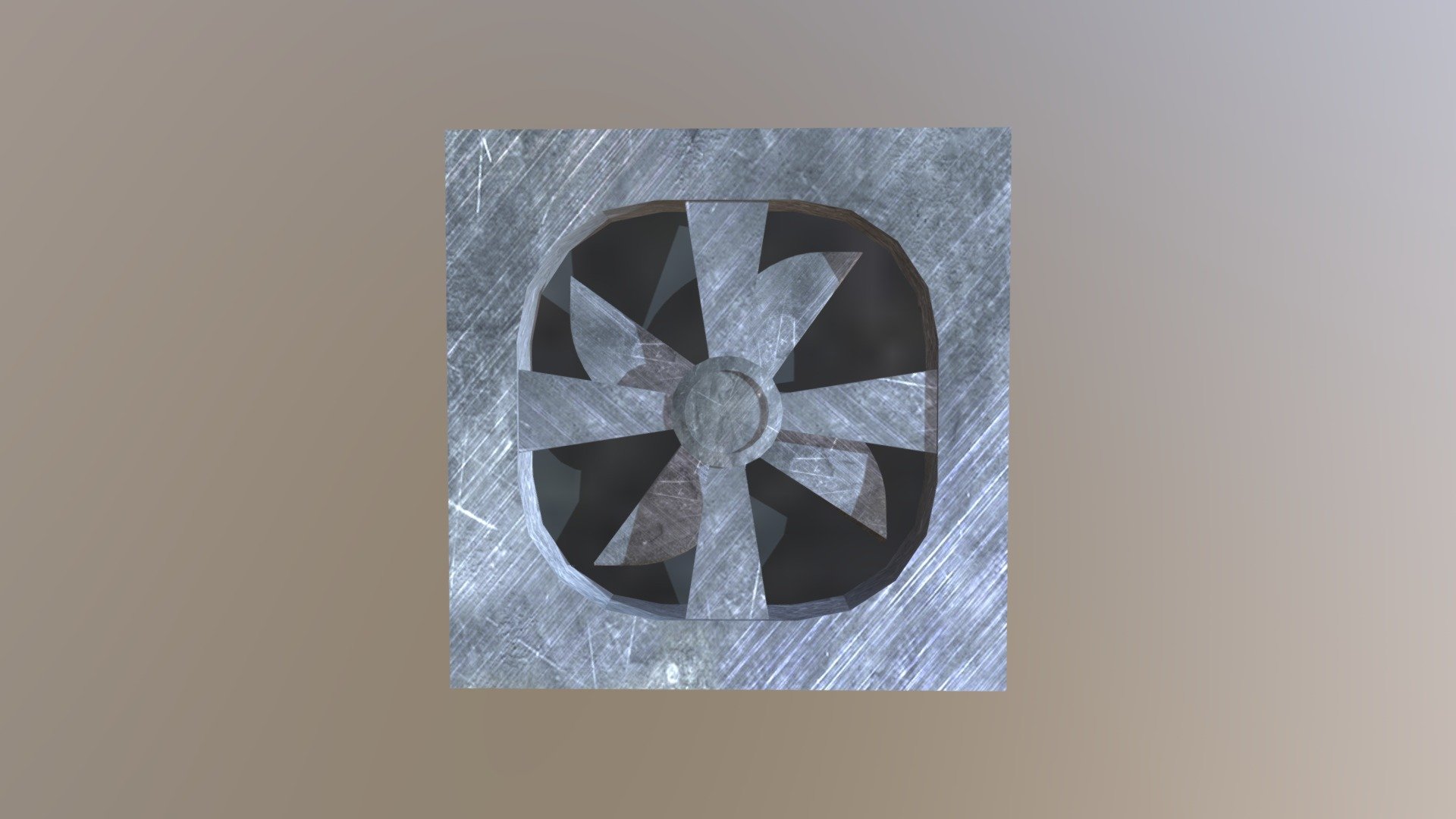 Vent Fan - 3D model by CalumPallister [152b74a] - Sketchfab