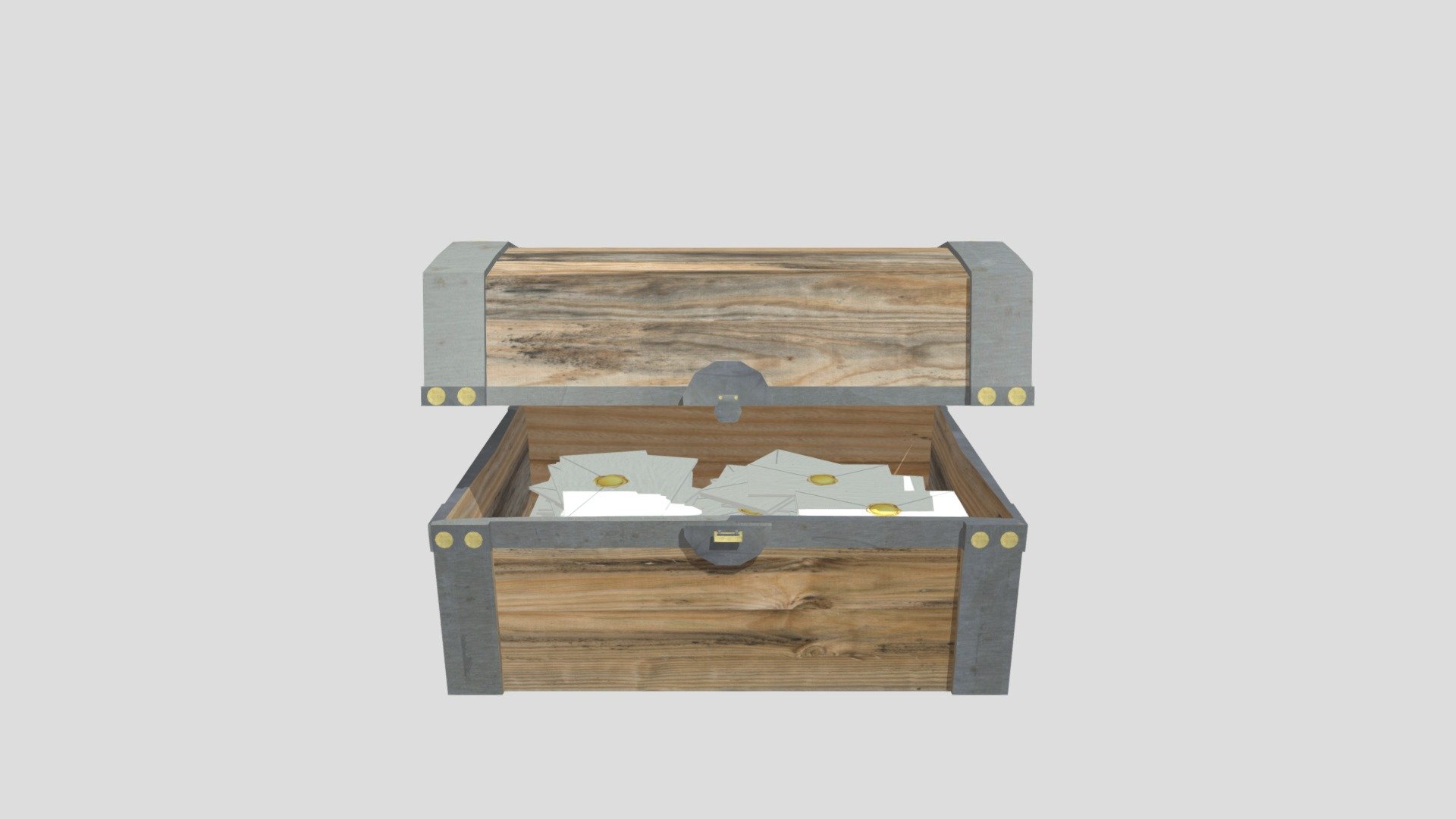 TreasureBox - 3D model by Wake (@Kusawake) [152da36] - Sketchfab