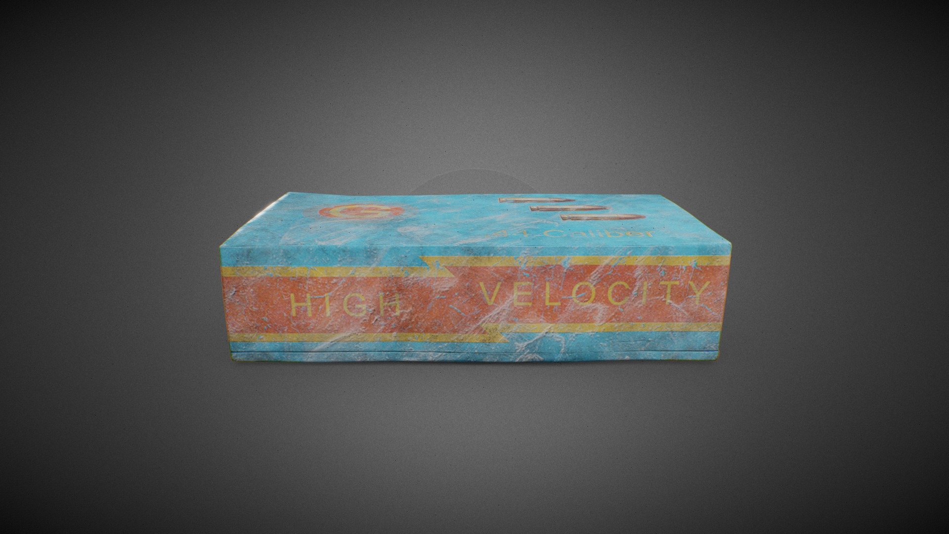 Fallout ammo - 9mm ammo box - 3D model by lespaul0689 [152dfdd] - Sketchfab