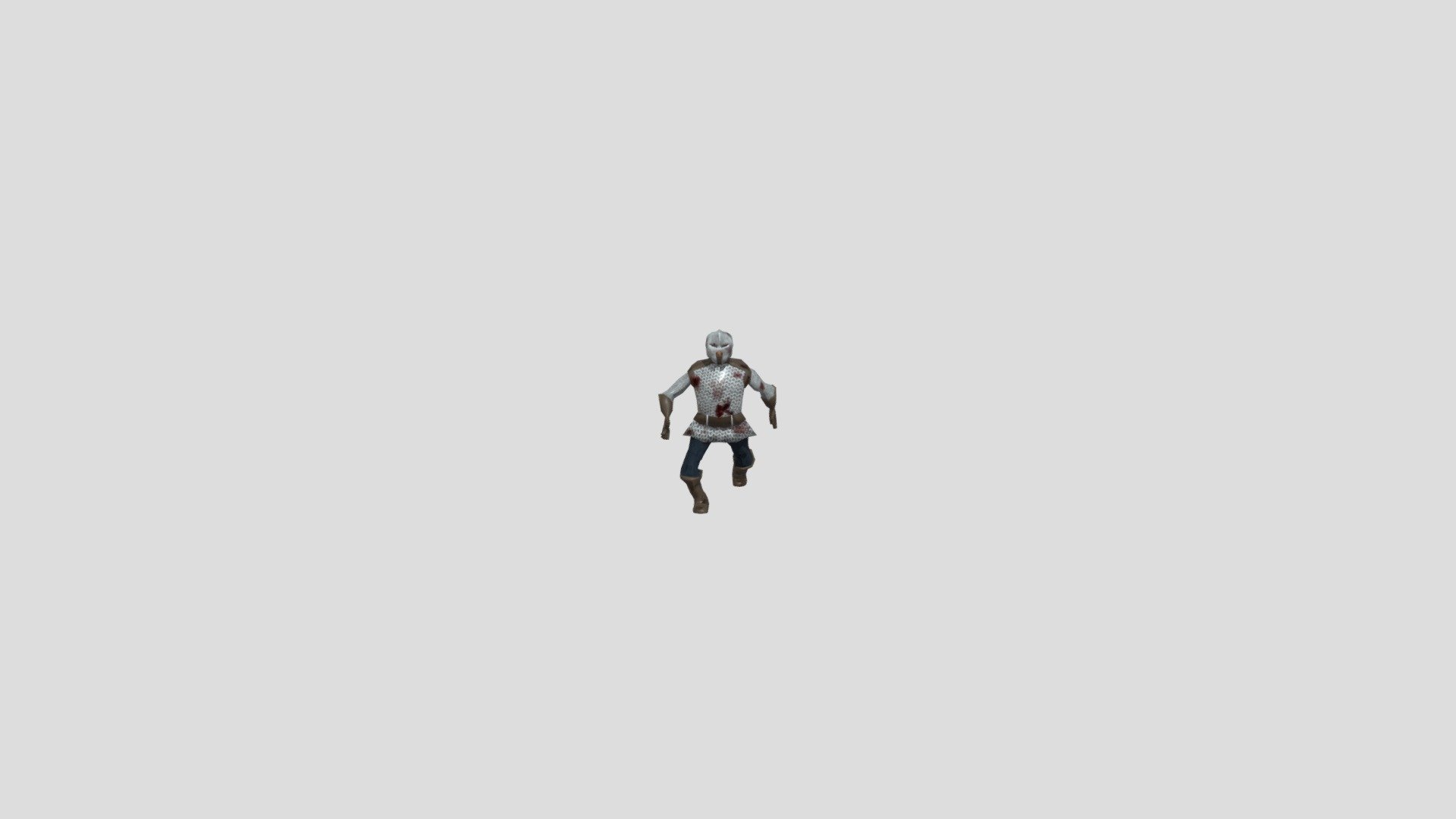 Low-Poly Cursed Dungeons:Iron Adventurer - 3D model by Aderito ...
