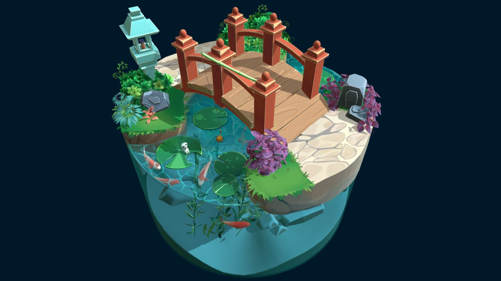 Puente - 3D model by Paula Teran (@paula.teran) [152f36f] - Sketchfab