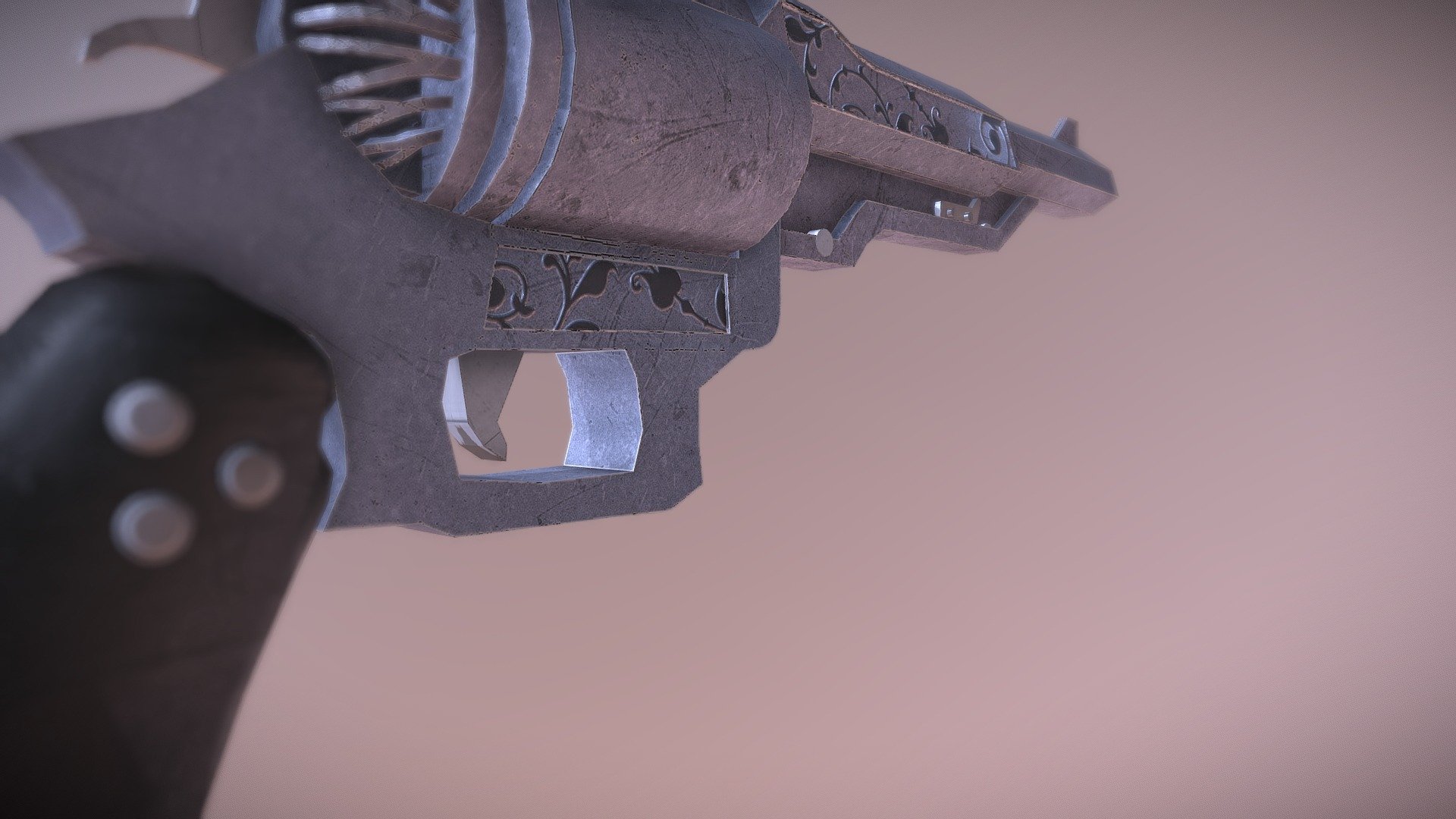 Final Fantasy Gun - 3D model by BlipMultimedia [152f908] - Sketchfab