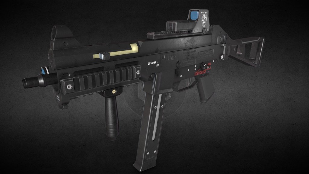 submachine guns - A 3D model collection by mooseking24 - Sketchfab