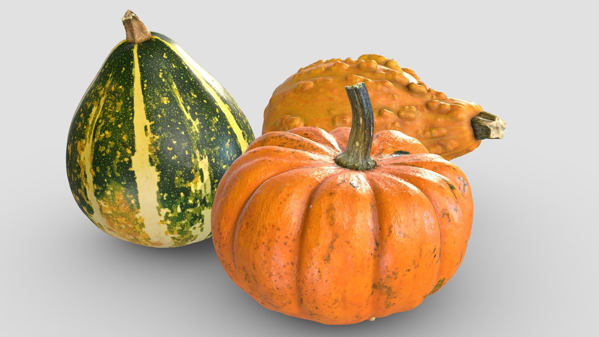Pumpkin halloween toys (3D scan) - Download Free 3D model by 3D scan ...