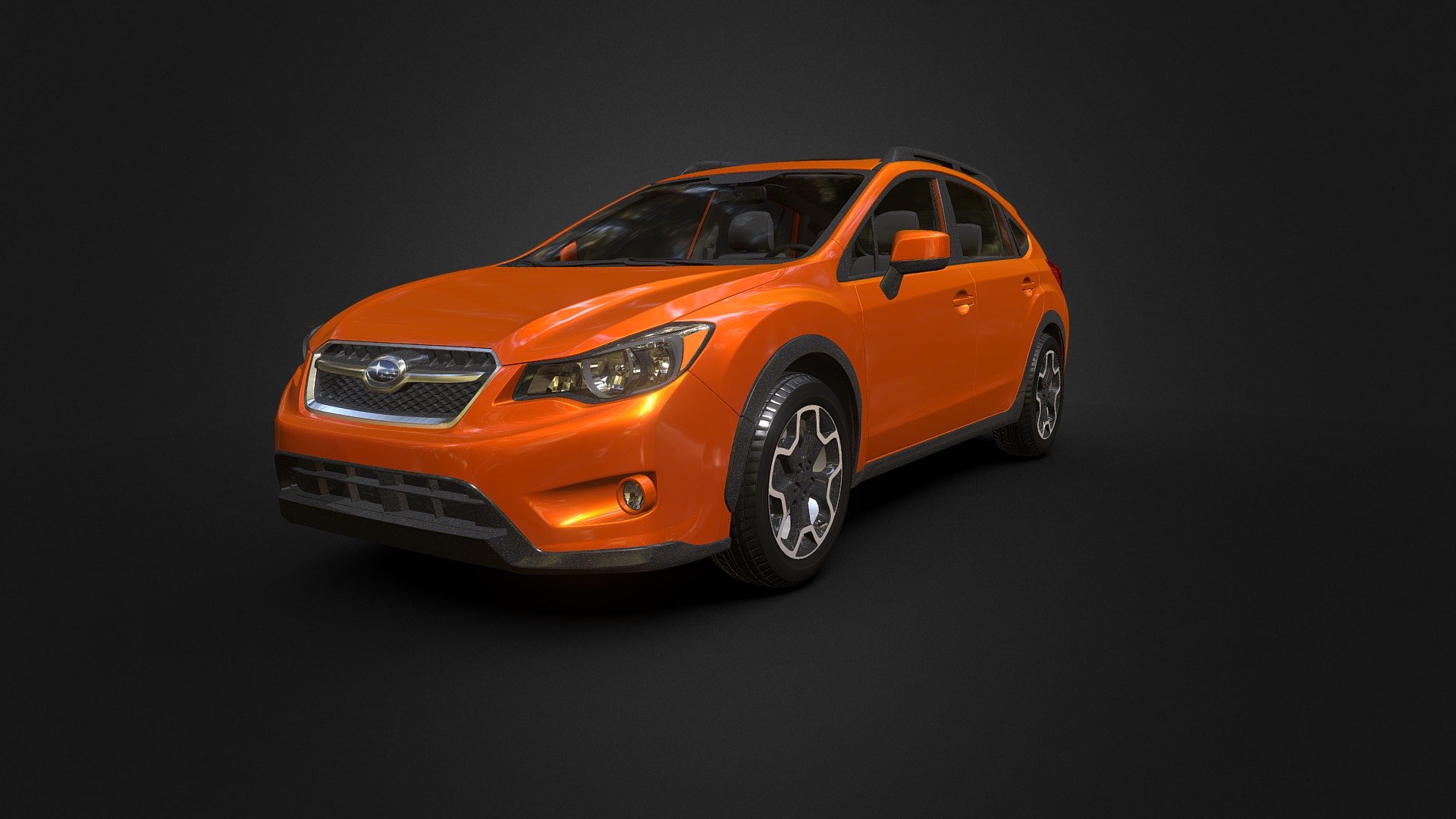 Subaru XV 2014 - 3D model by Davidson (@a0930582398) [1530199] - Sketchfab