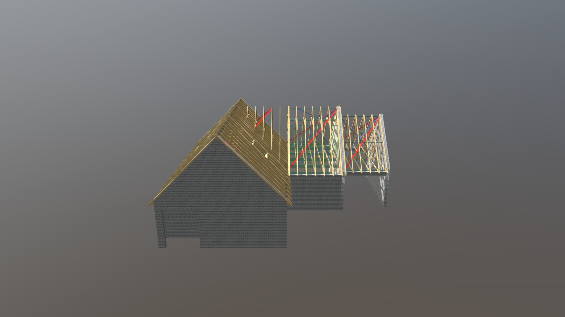 charpente Senelier & Michel - 3D model by Austruy charpentes (@austruy ...