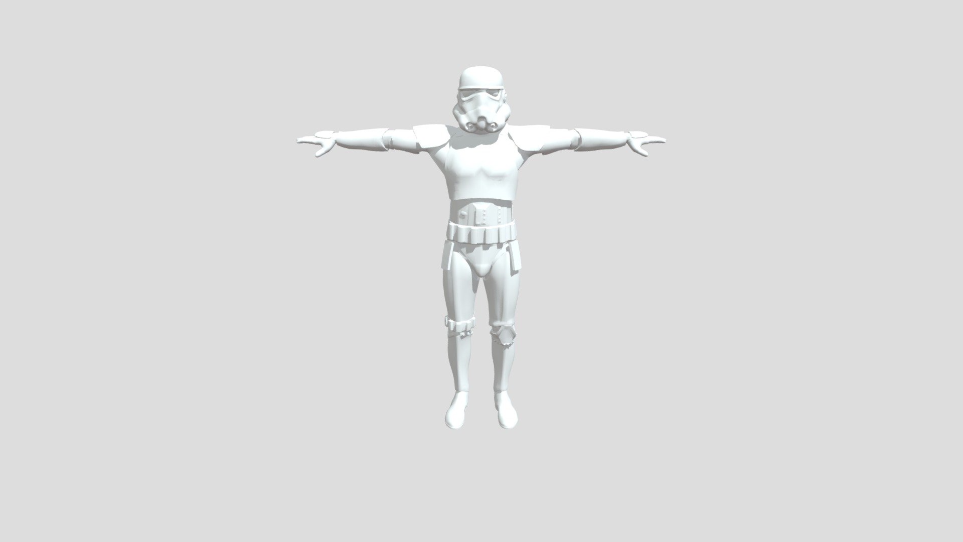 Stormtrooper (with Texture) - Download Free 3D model by Salzoid_YT ...