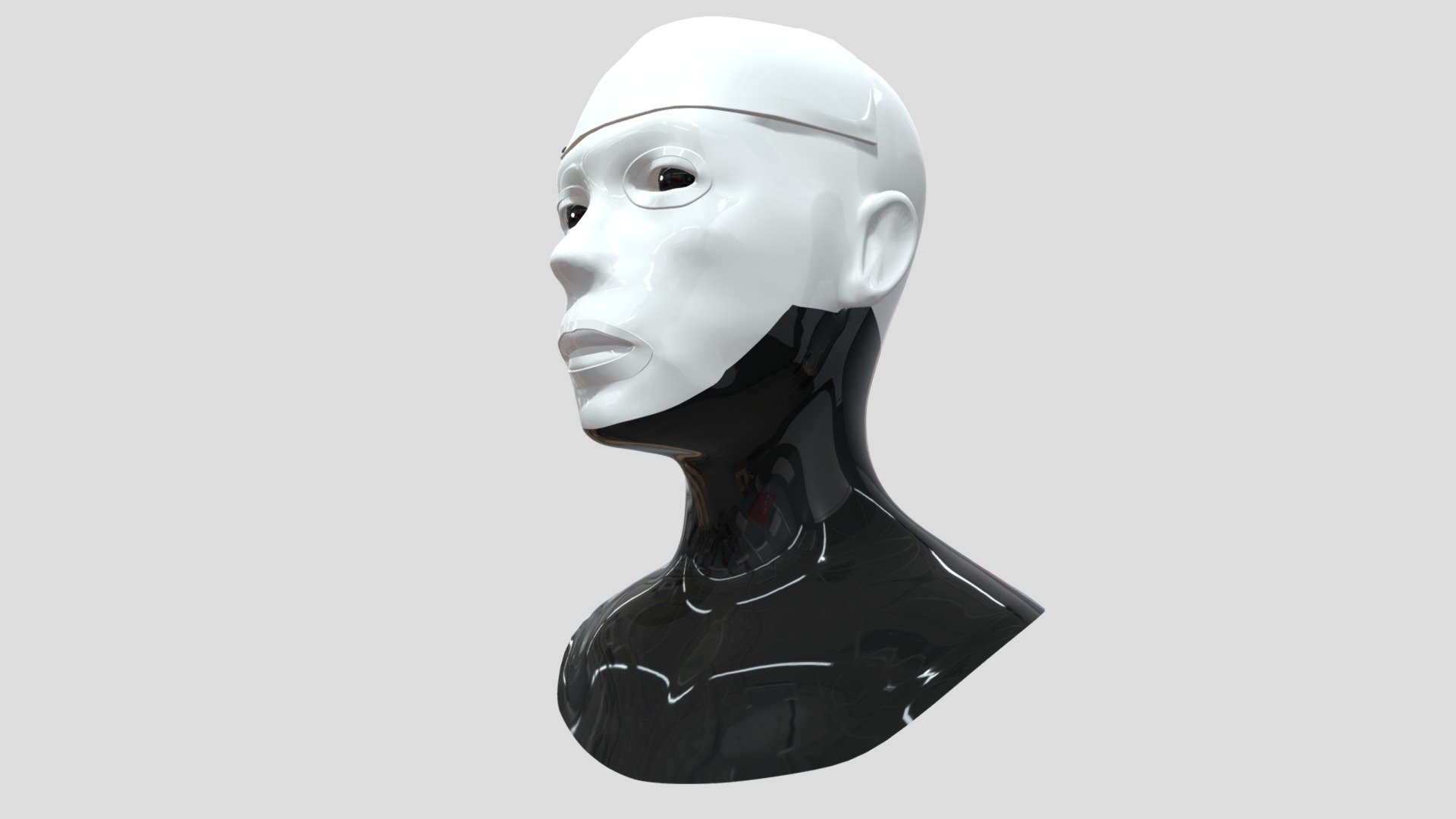 Humanoid Robot Face - Download Free 3D model by kito1704 [1532b74 ...