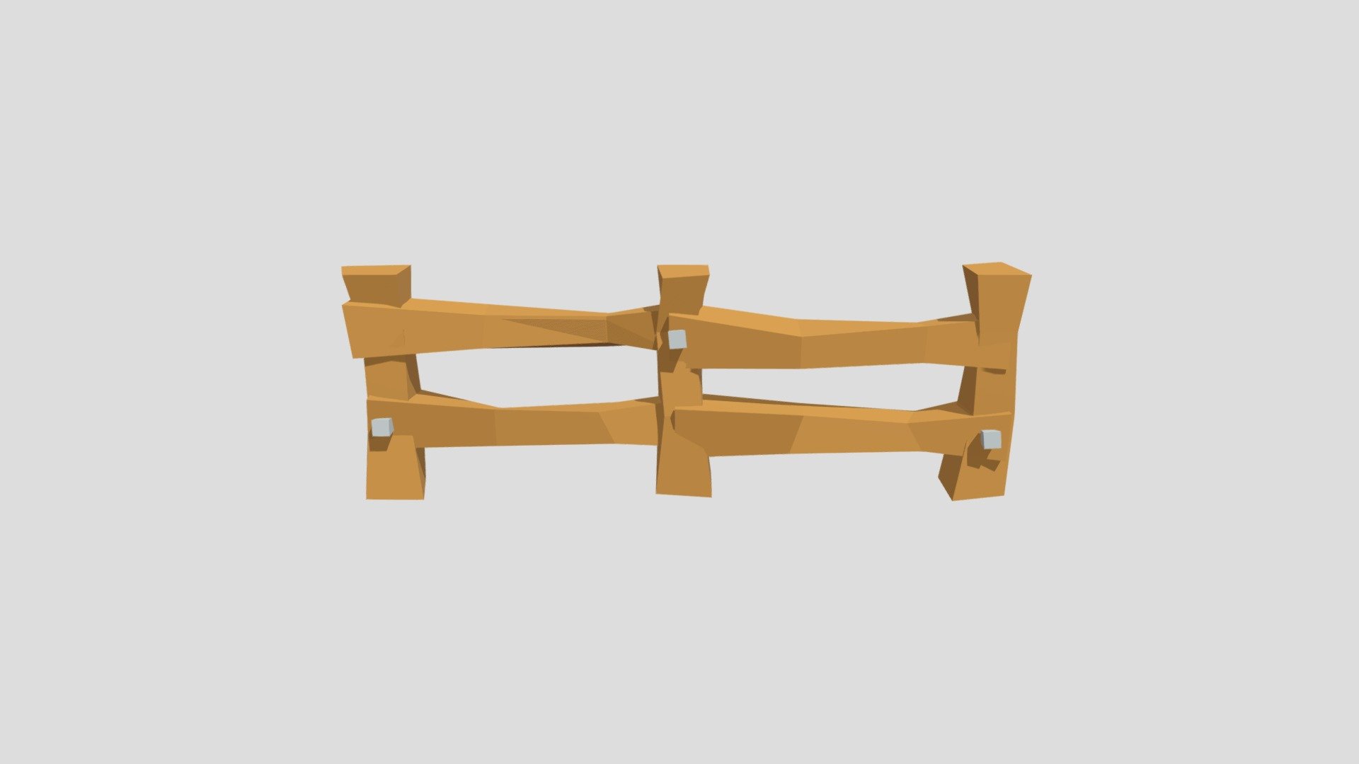 Low Poly Fence - Download Free 3D model by Hallu565 [153346c] - Sketchfab