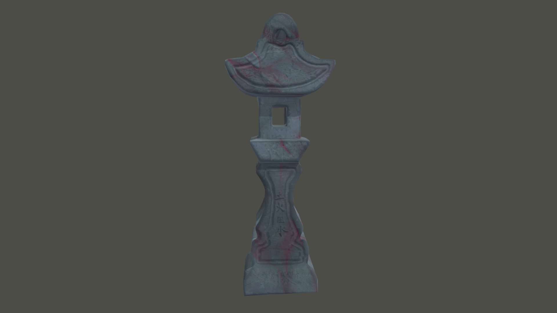 Japanese Statue - 3D model by ColePaskuski (@ColePask) [1533a5b ...