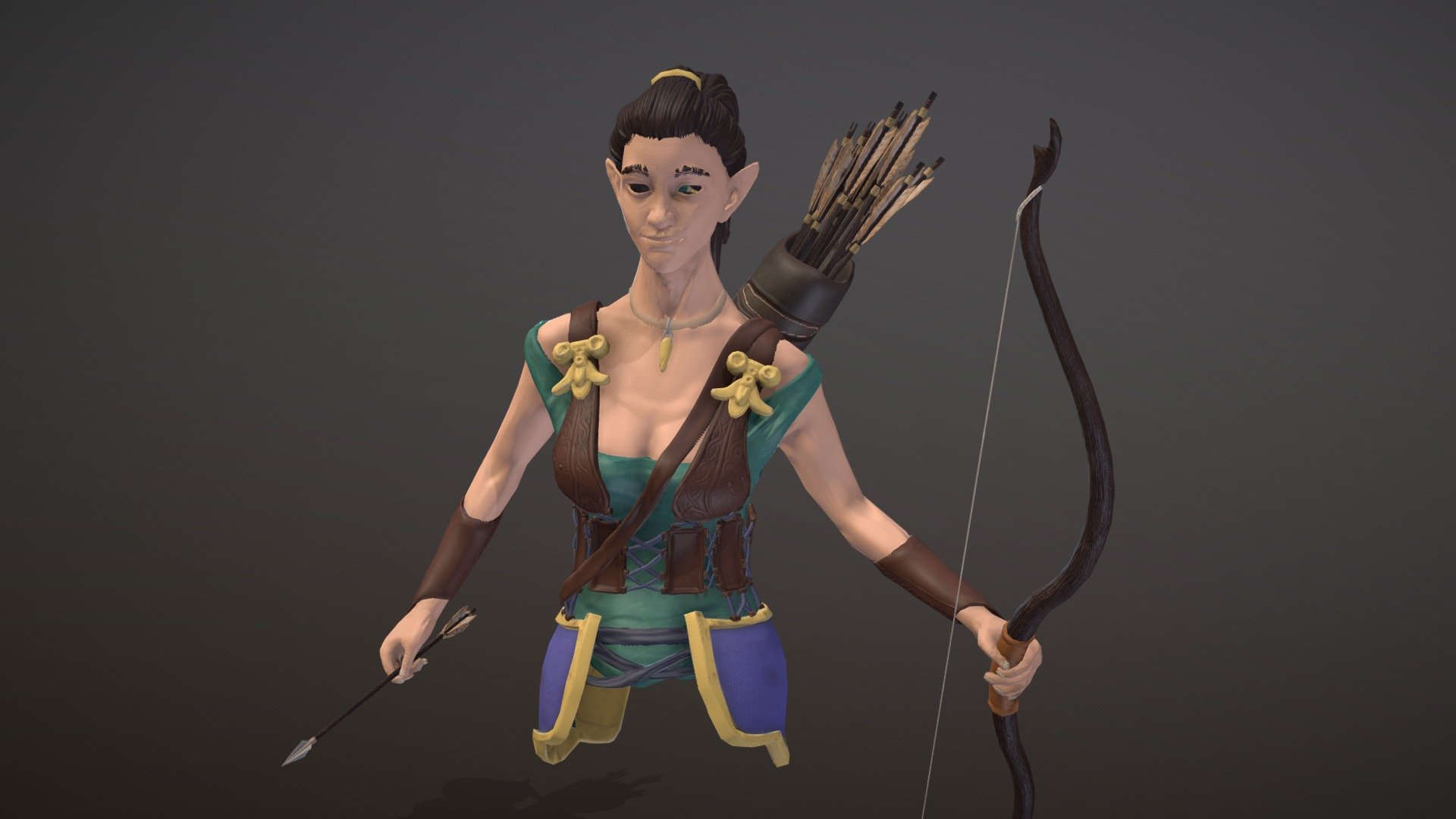 Elf - 3D model by jorrit_delanghe [153433c] - Sketchfab