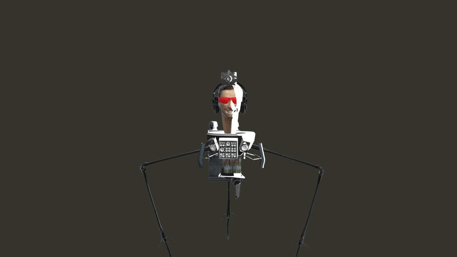 Large Skibidi laser spider ( give credit ) - Download Free 3D model by ...