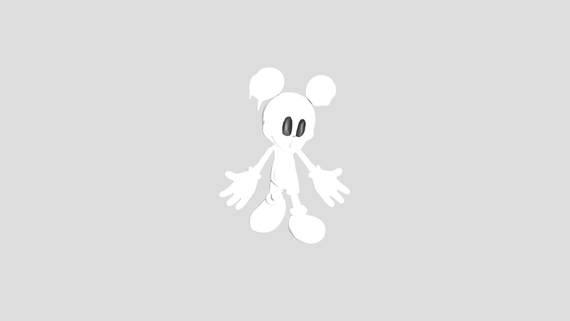 PN- Mickey - Download Free 3D model by NachiG [1536392] - Sketchfab