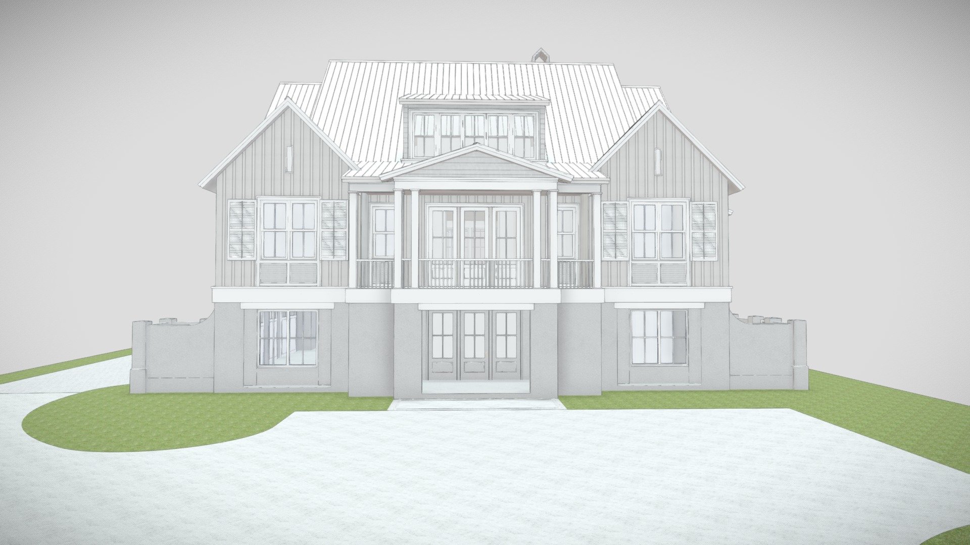 Twait_Watson_Residence - 3D model by Village (@JoshuaHale) [1536eac ...