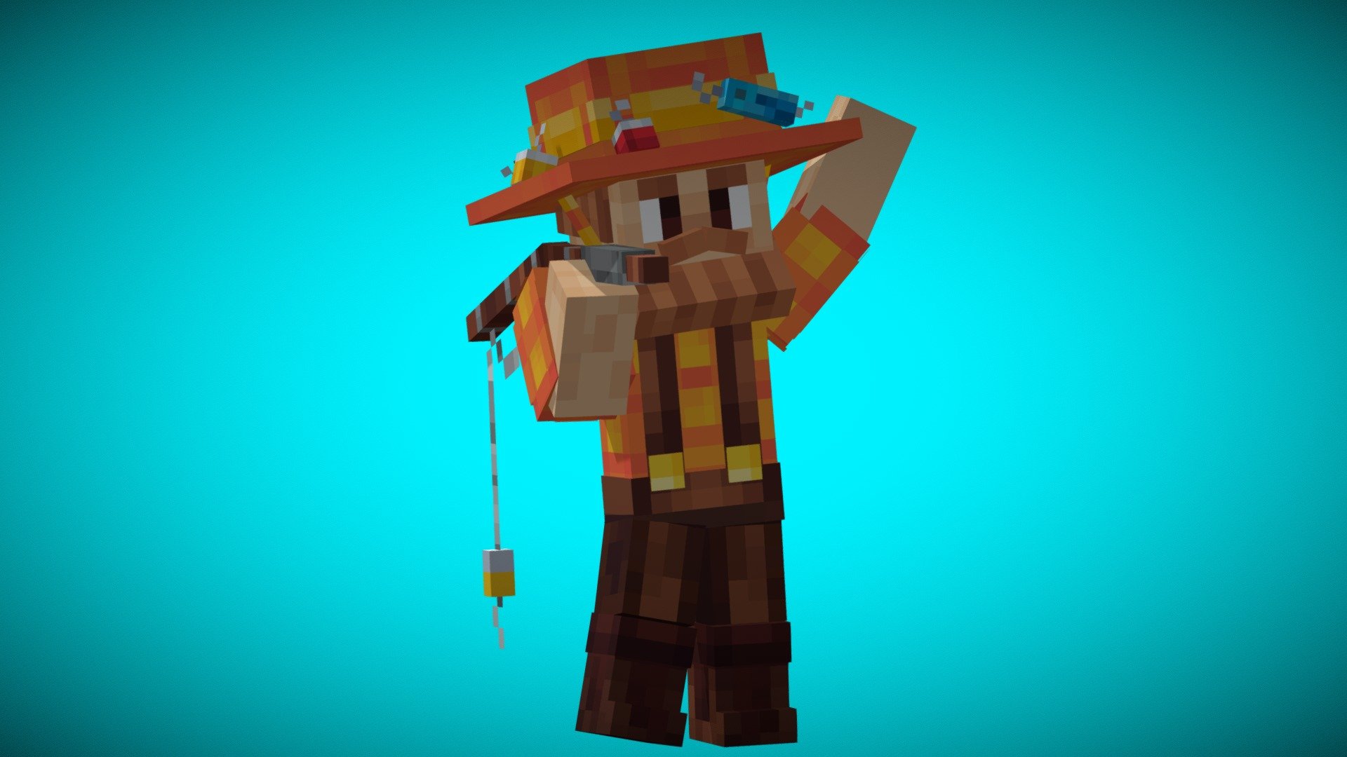 Fisherman NPC - 3D model by ProstoSamad [1537bdd] - Sketchfab