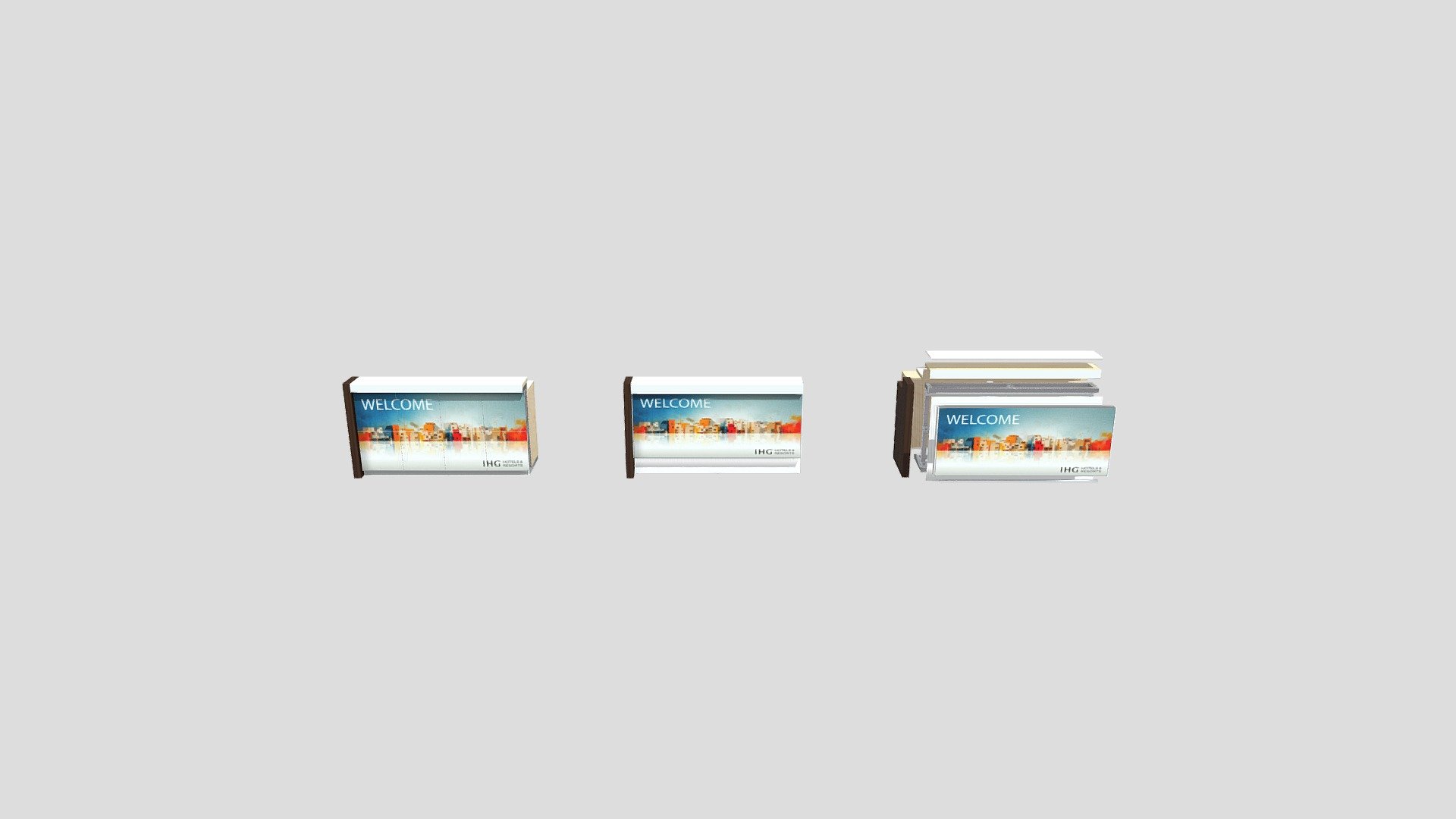 Concept Registration Desk - 3D model by The Halsey Group LLC (@HGroup ...