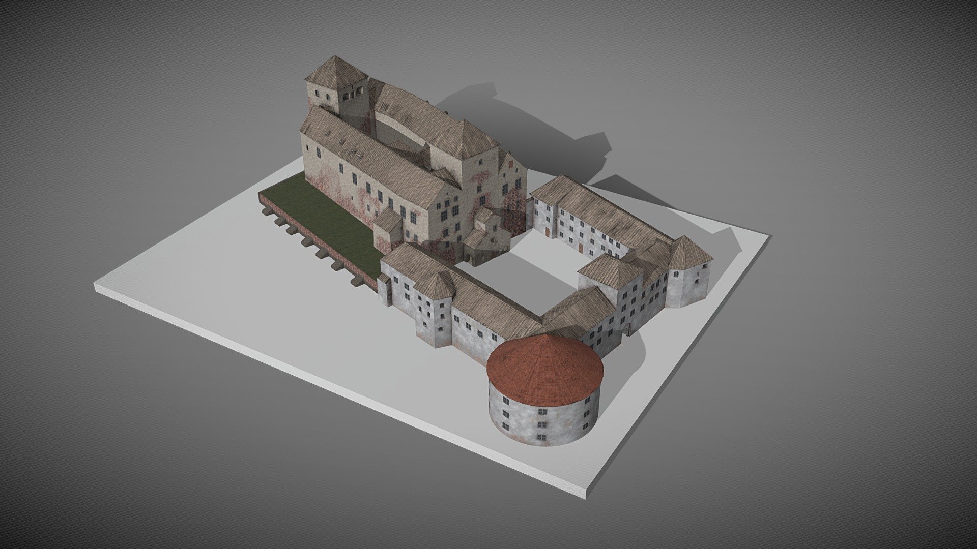Turun Linna - Turku Castle - 1827 - Download Free 3D model by Turku ...