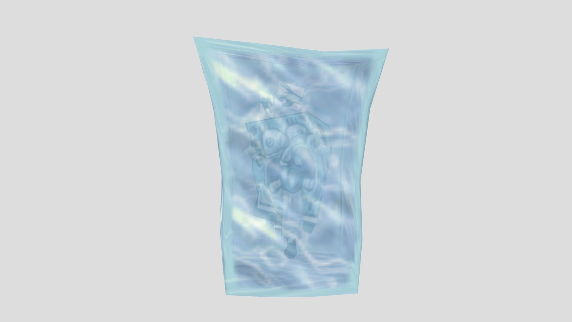 Bfbb Spongebob Frozen Download Free 3d Model By Smf Friends Fan
