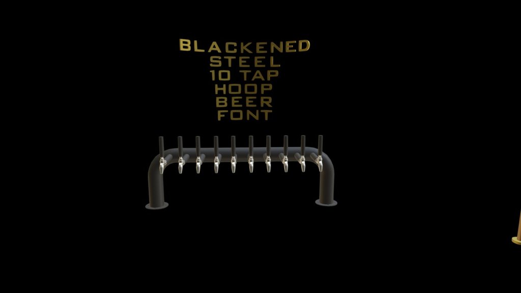 Beer Fonts 360 Gallery - 3D model by Interbar Ltd (@InterbarLtd ...