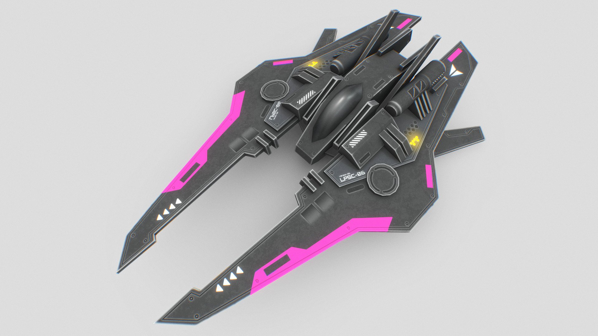 Low poly spacecraft - Buy Royalty Free 3D model by Anima Z (@Anima-Z ...
