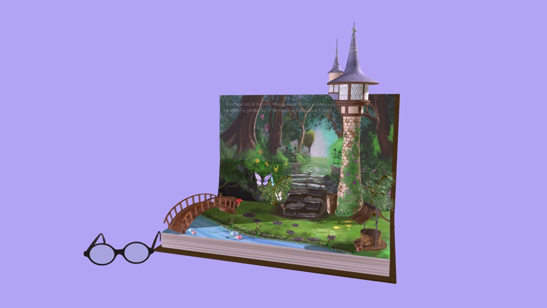 Fairy Tale Story - 3D model by cldesign [153cdb4] - Sketchfab