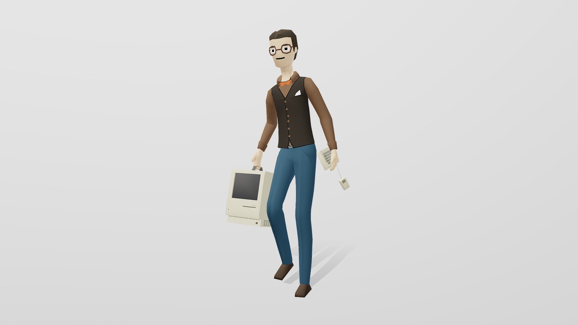 Programmer - Download Free 3D model by Jan Bláha (@swifterik) [153d901 ...