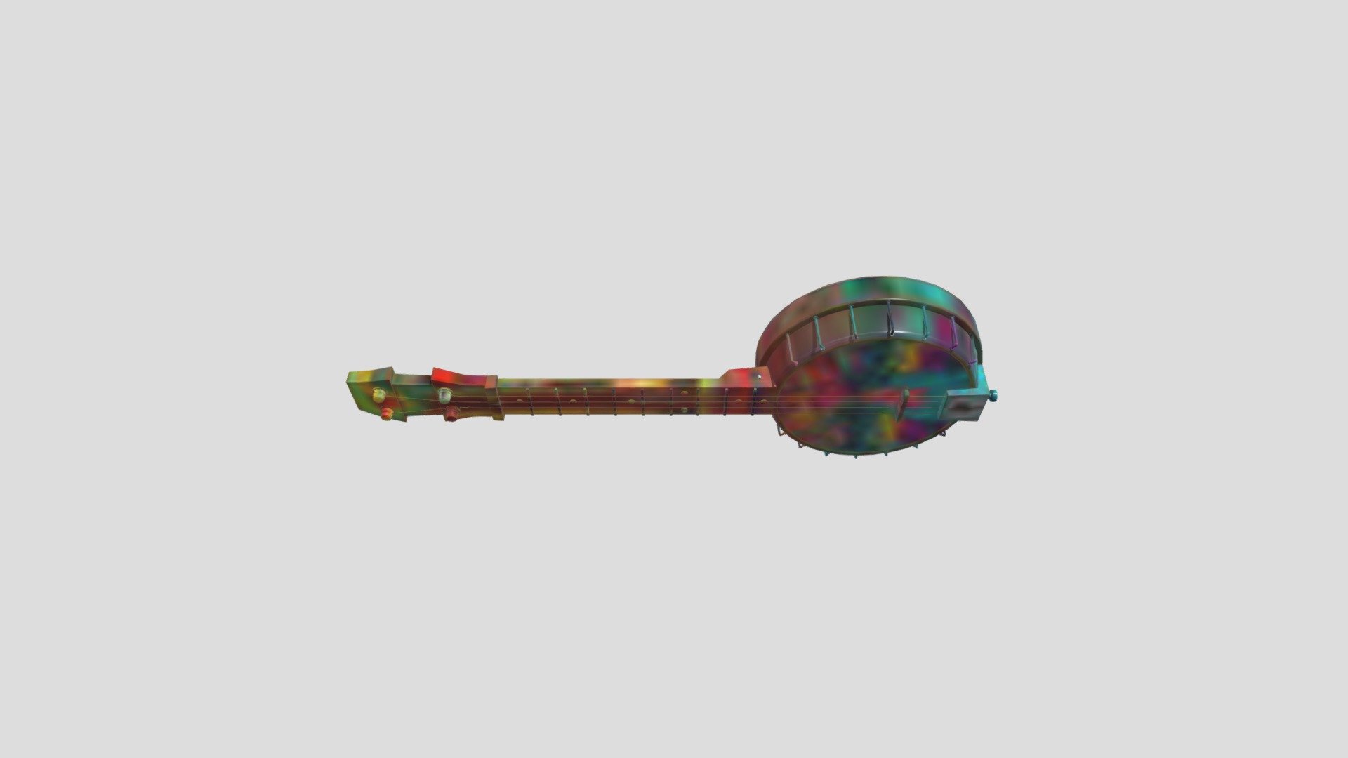 Banjo (1) - 3D model by Captainbrak421 [153ebb8] - Sketchfab