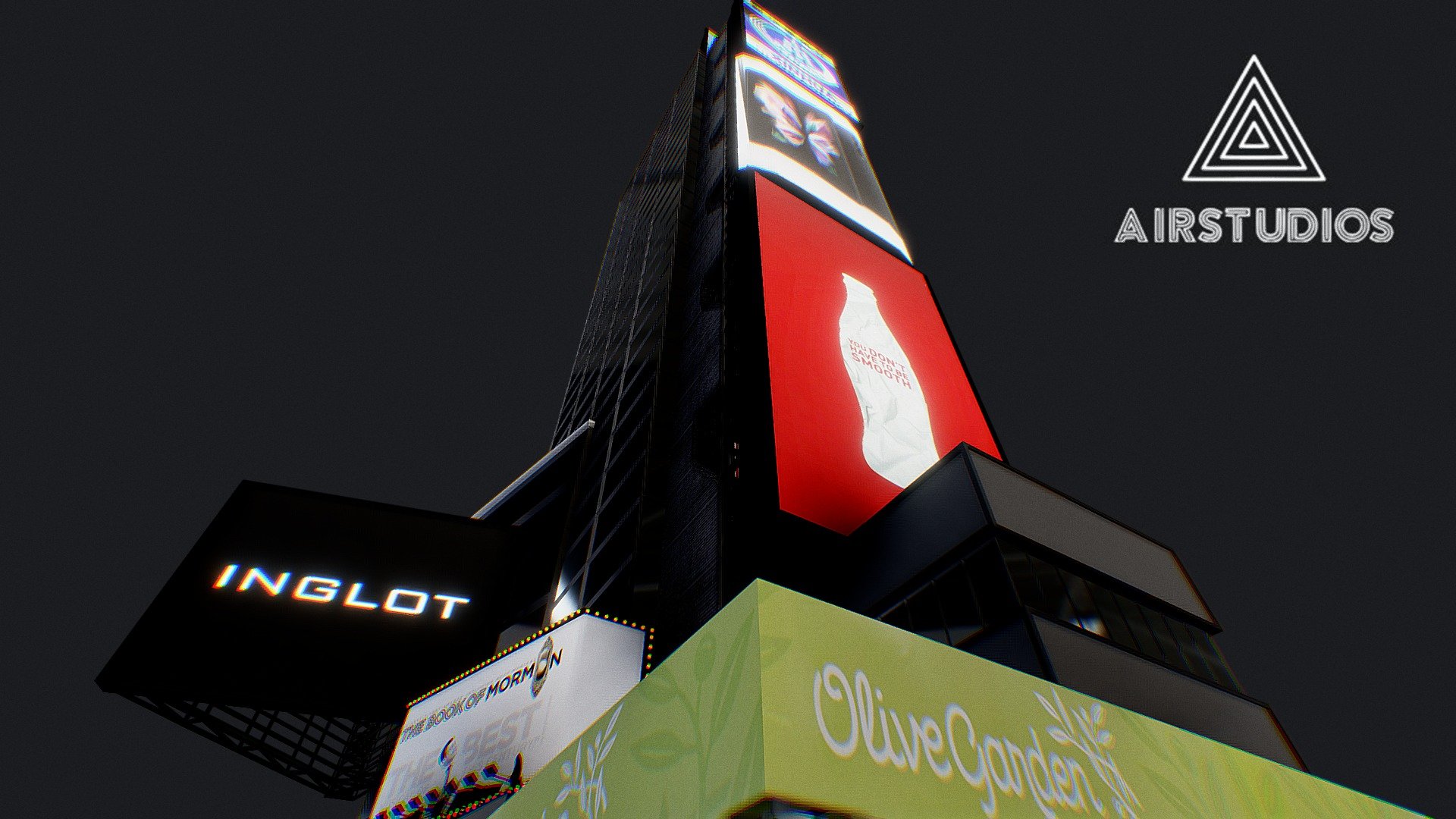 Times Square Building - Buy Royalty Free 3D model by AirStudios ...
