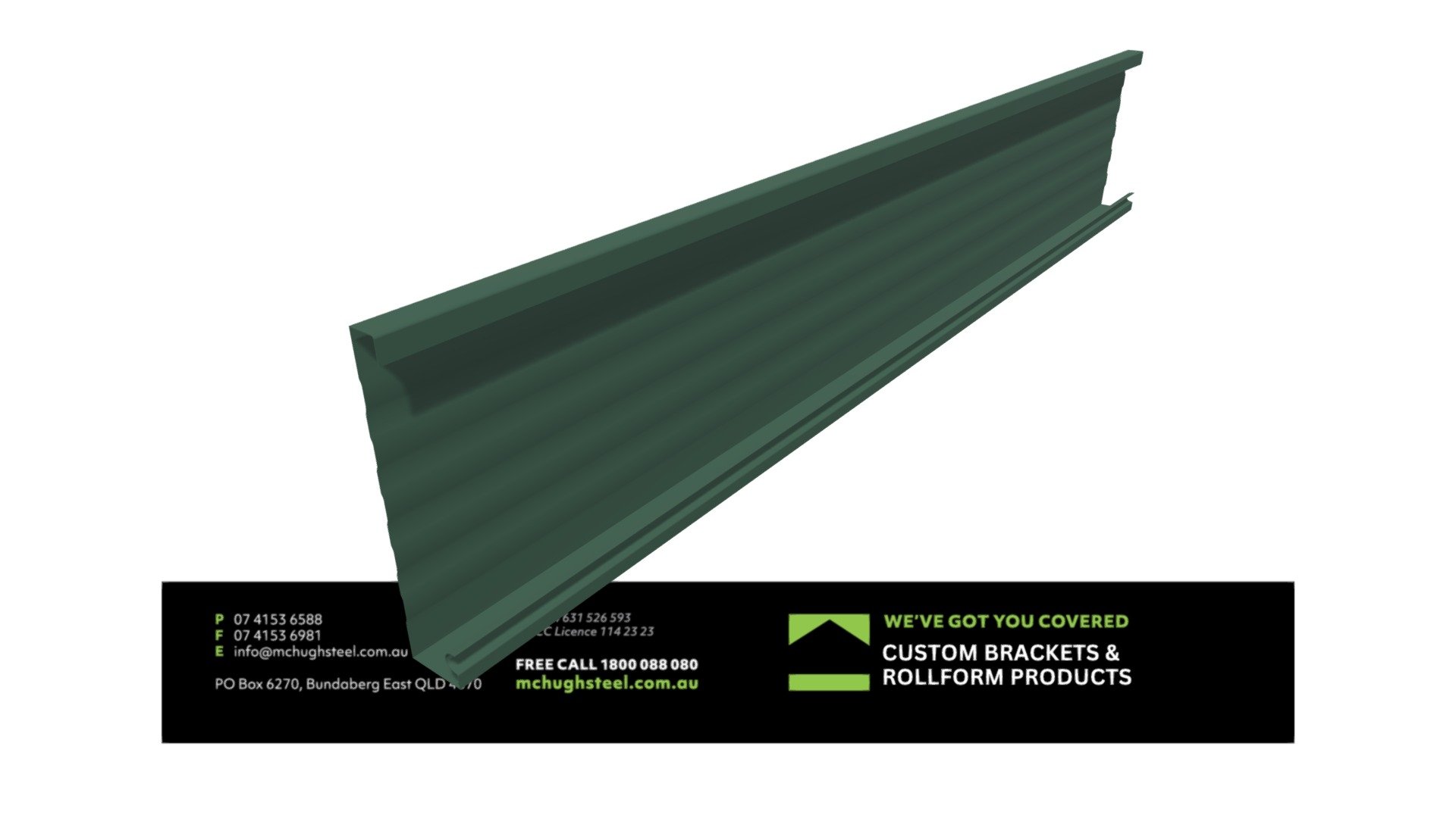 FACN Fascia Colorbond -Cottage Green - 3D model by mchughsteel [153f71d ...