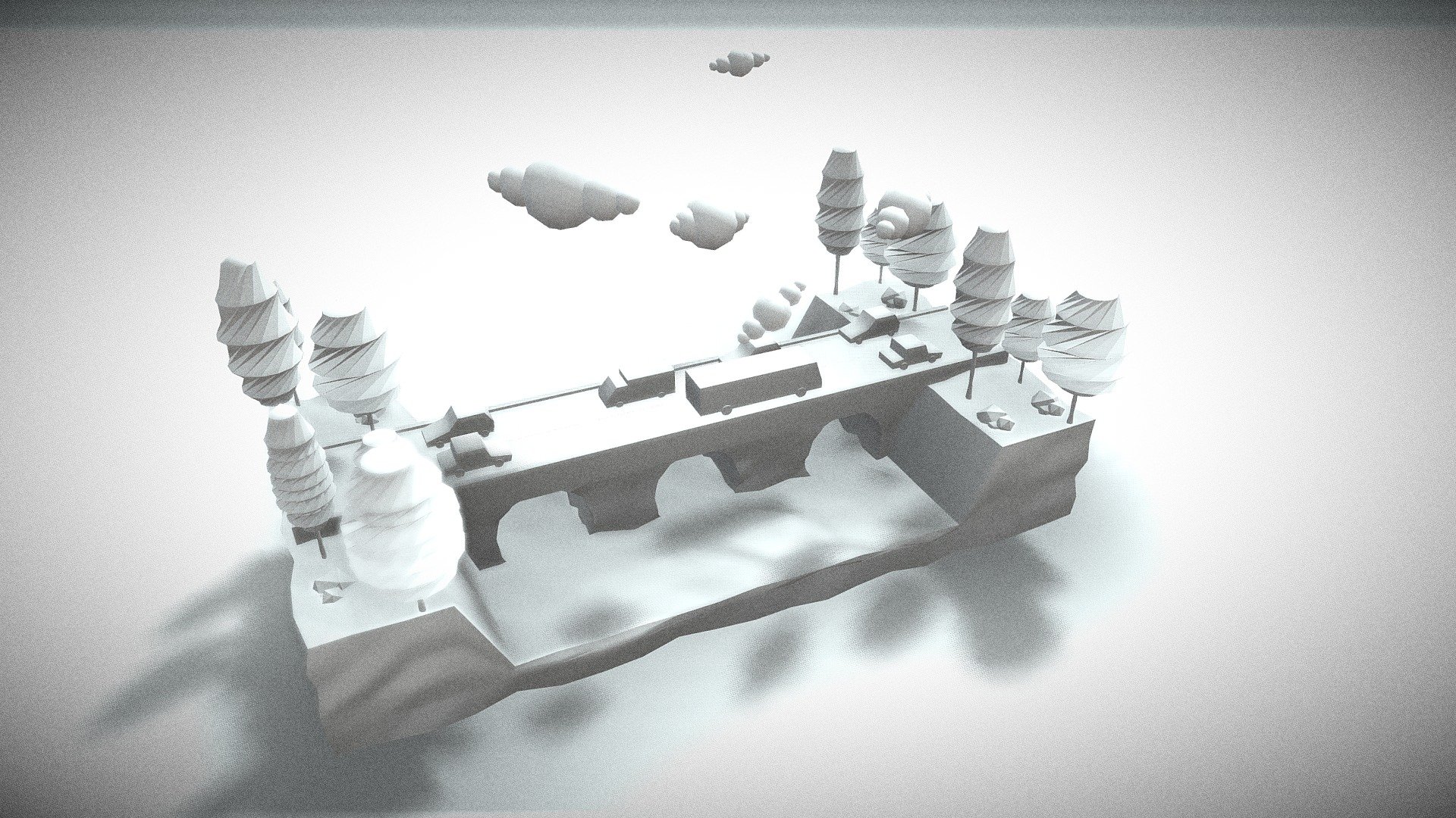 Cars and Roads low Poly - Buy Royalty Free 3D model by João Miranda ...
