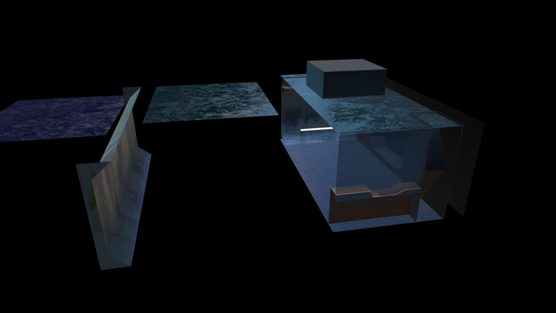 Modular Hallway Parts Sci-Fi - 3D model by Colby Griffon (@ColbyGriffon ...