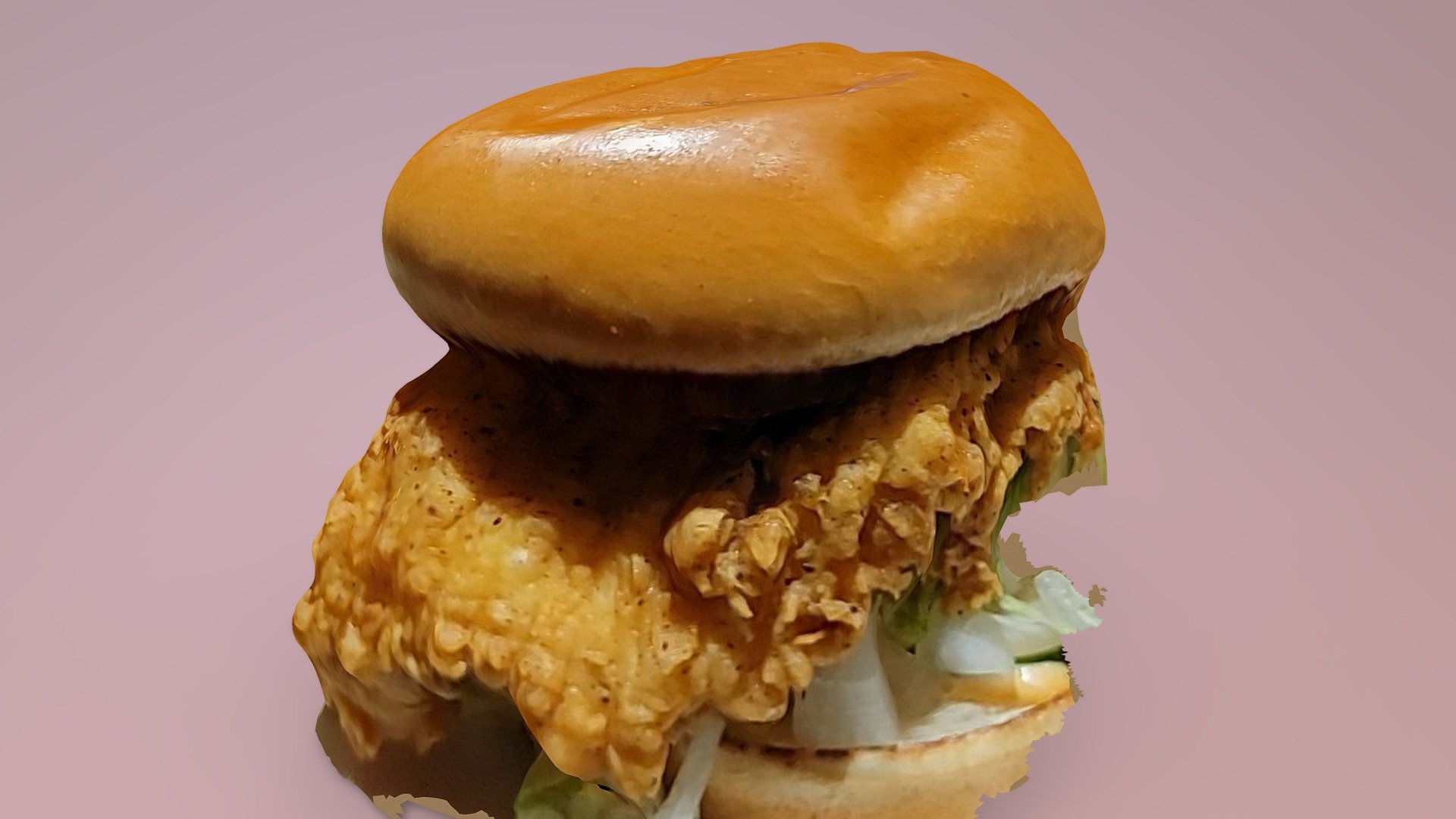 Chicken Sandwich (partial scan) - Download Free 3D model by ...