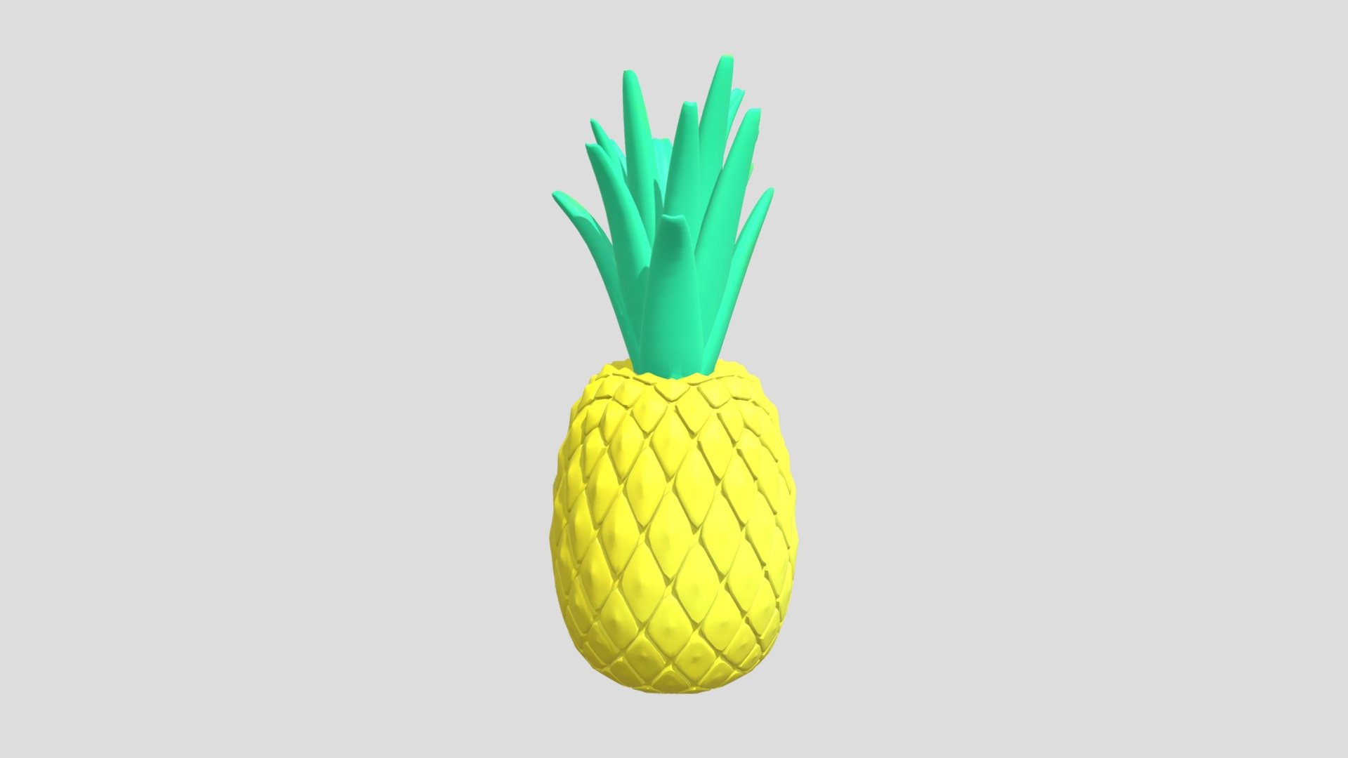 pineapple - Download Free 3D model by Mylom [1544cc3] - Sketchfab