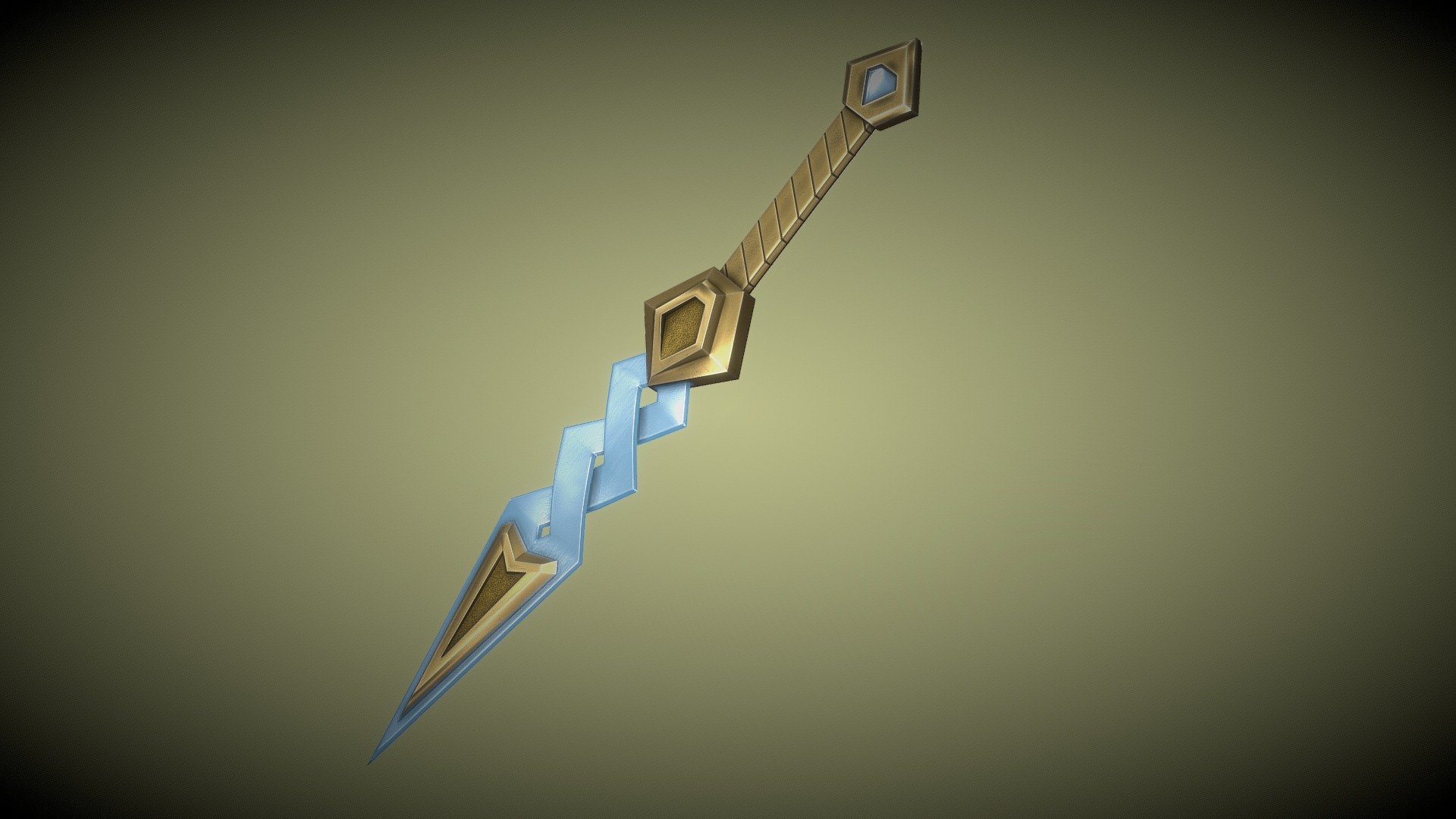 Crooked Blade - 3D model by NeyRux [1544daa] - Sketchfab