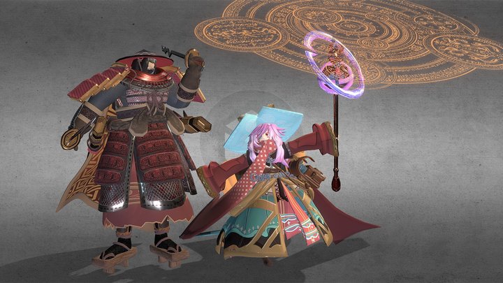Samurai-armor 3D models - Sketchfab